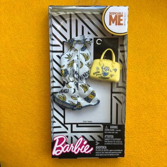 Barbie | Toys | Barbie X Despicable Me Romper Minions Banana Fashion ...
